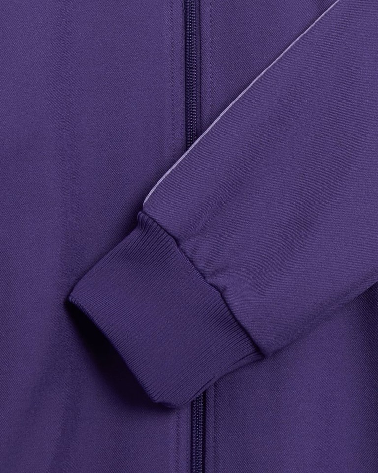 New Adidas Real Madrid Purple White Icon Track Top Jacket JF2582 Men’s ...