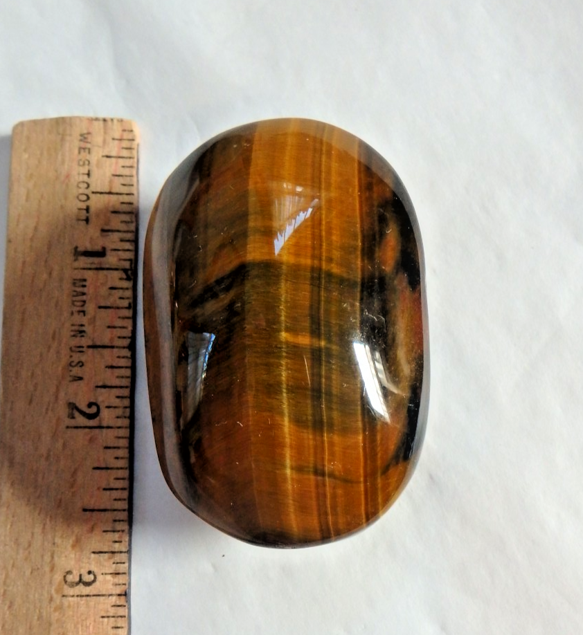 Beautiful Hawk Eye Tiger's Eye Polished 105.2 nice chatoyancy | eBay