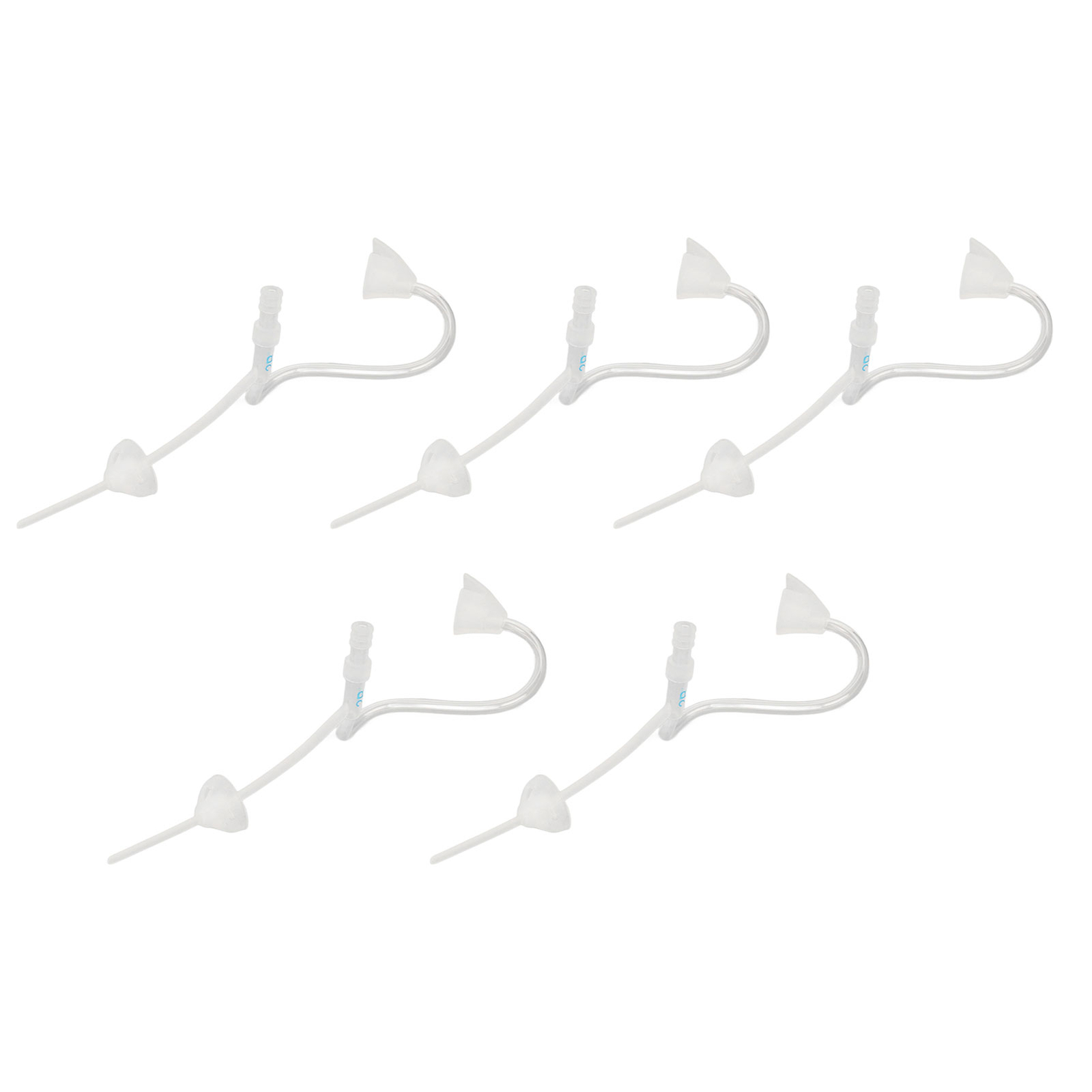 (Left Ear 2BL)5x BTE Sound Aid Replacement Slim Tubes 2B Size Sound ECA ...