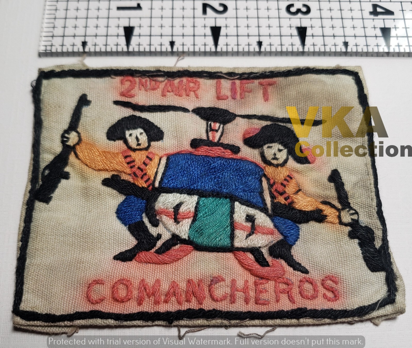 Vietnamese Made 2nd Lift 2/101st Airborne Airmobile Comancheros Patch ...