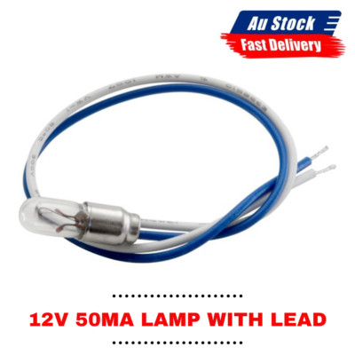 12V 50MA LAMP WITH LEAD HIGH QUALITY | eBay Australia
