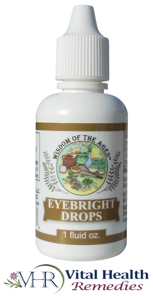 Wisdom of the Ages® - Eyebright Drops - 1 fl oz - All Natural Eye Drops ...