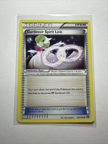 XY Steam Siege Gardevoir Spirit Link 101/114 Pokemon Trainer Card | eBay