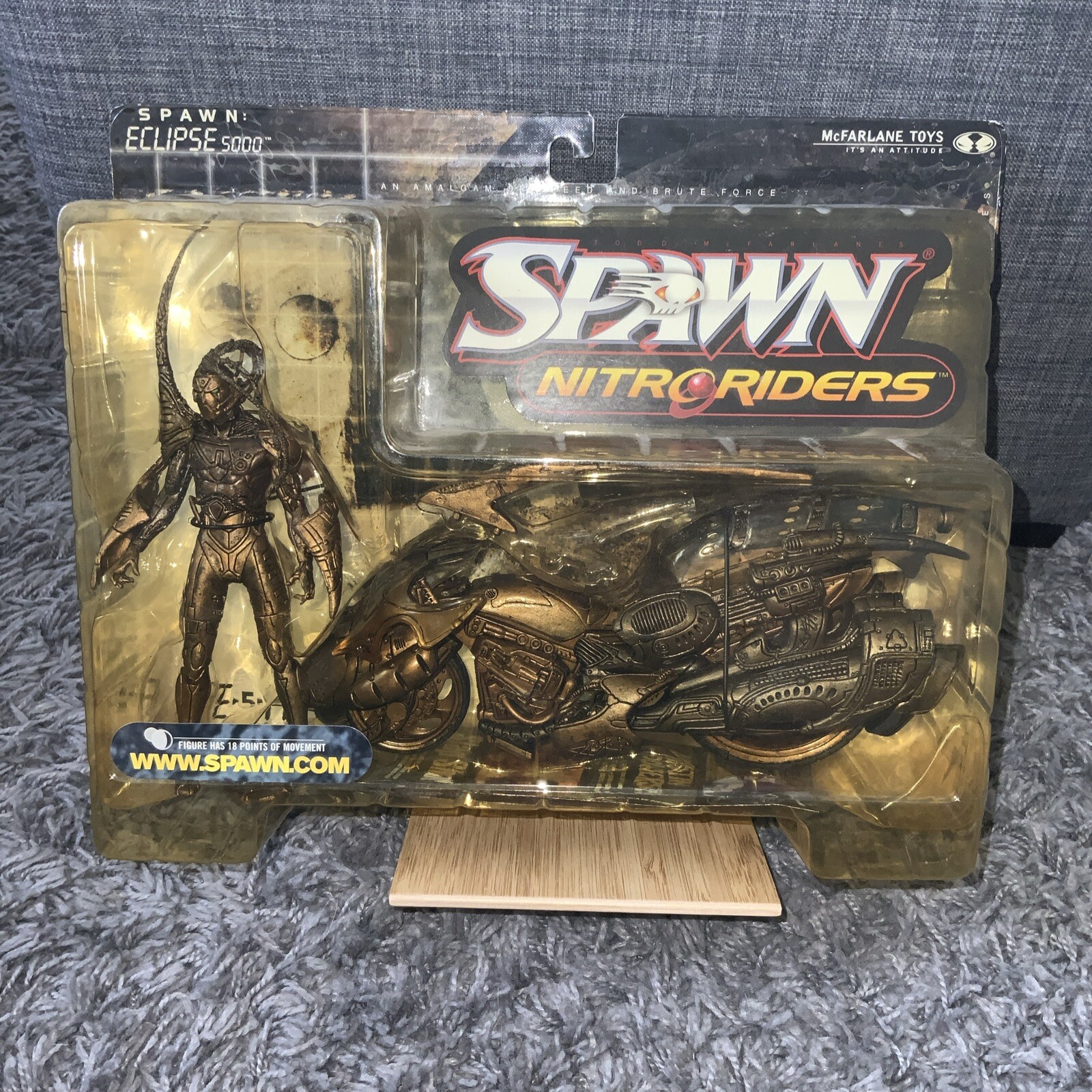 Spawn Nitro Riders Spawn: Eclipse 5000 Set 1999 McFarlane Toys Sealed New Gold | eBay