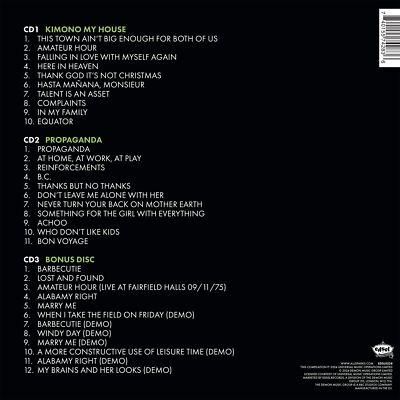 Sparks - Sparks 1974: Kimono My House & Propaganda (Edsel) 3CD Box Set ...