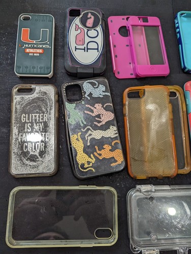 Multiple Cell Phone Cases - Otter Box & Others, Older Model iPhone ...