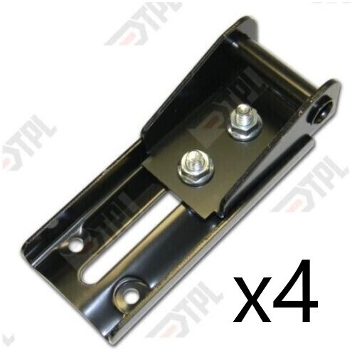 4 pack Whiting Style Top Hinge Roll up & Over head Door Trailer Box ...