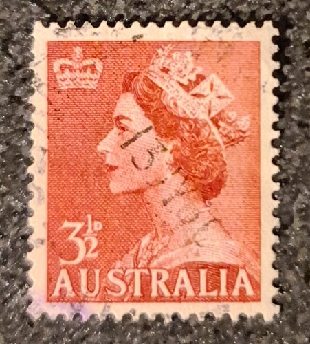 Australia Queen Elizabeth II Stamp 3 1/2D 3.5D Australian Stamp | eBay
