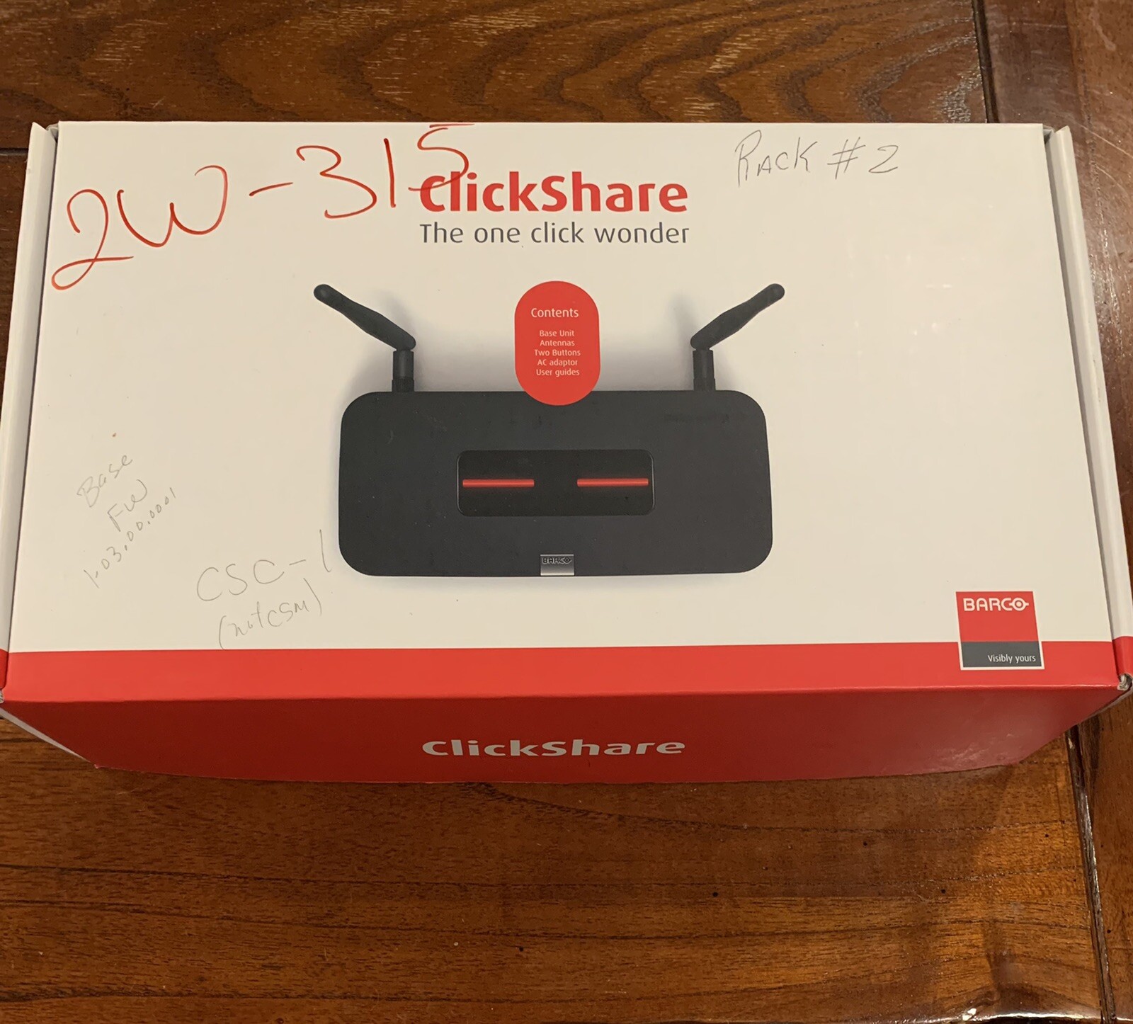 Barco ClickShare Wireless Presentation System Conference R9861008NA W/2 Buttons | eBay