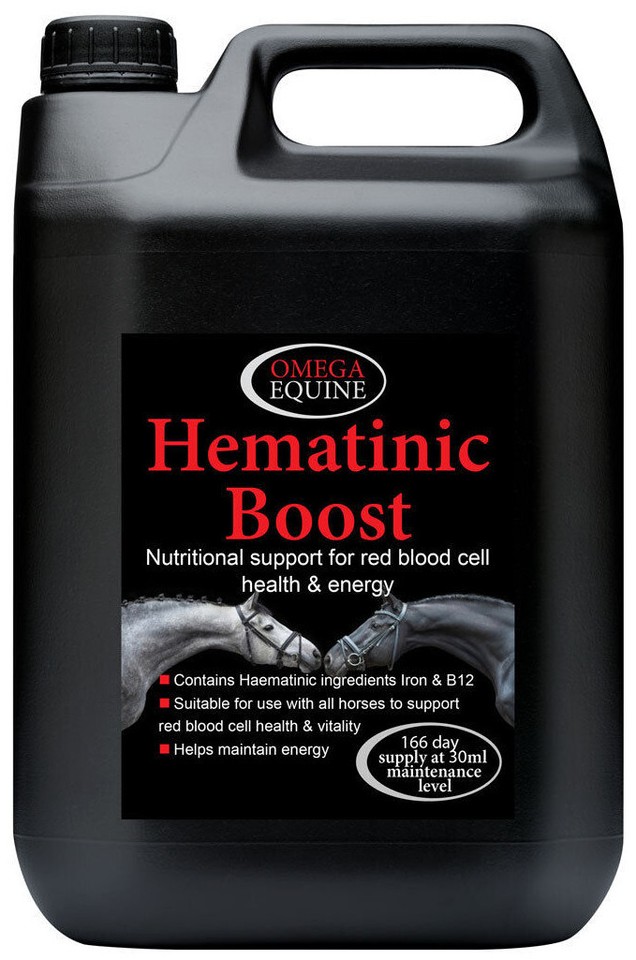 Omega Equine Hematinic Boost Red Blood Cell Supplement Supports Health ...