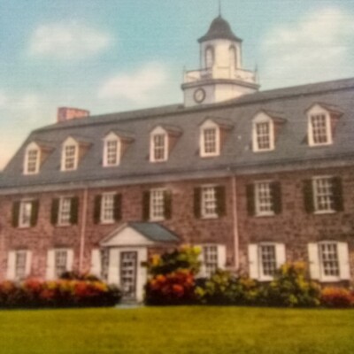 Colonial Hall Moravian College For Men Bethlehem Pennsylvania Postcard ...