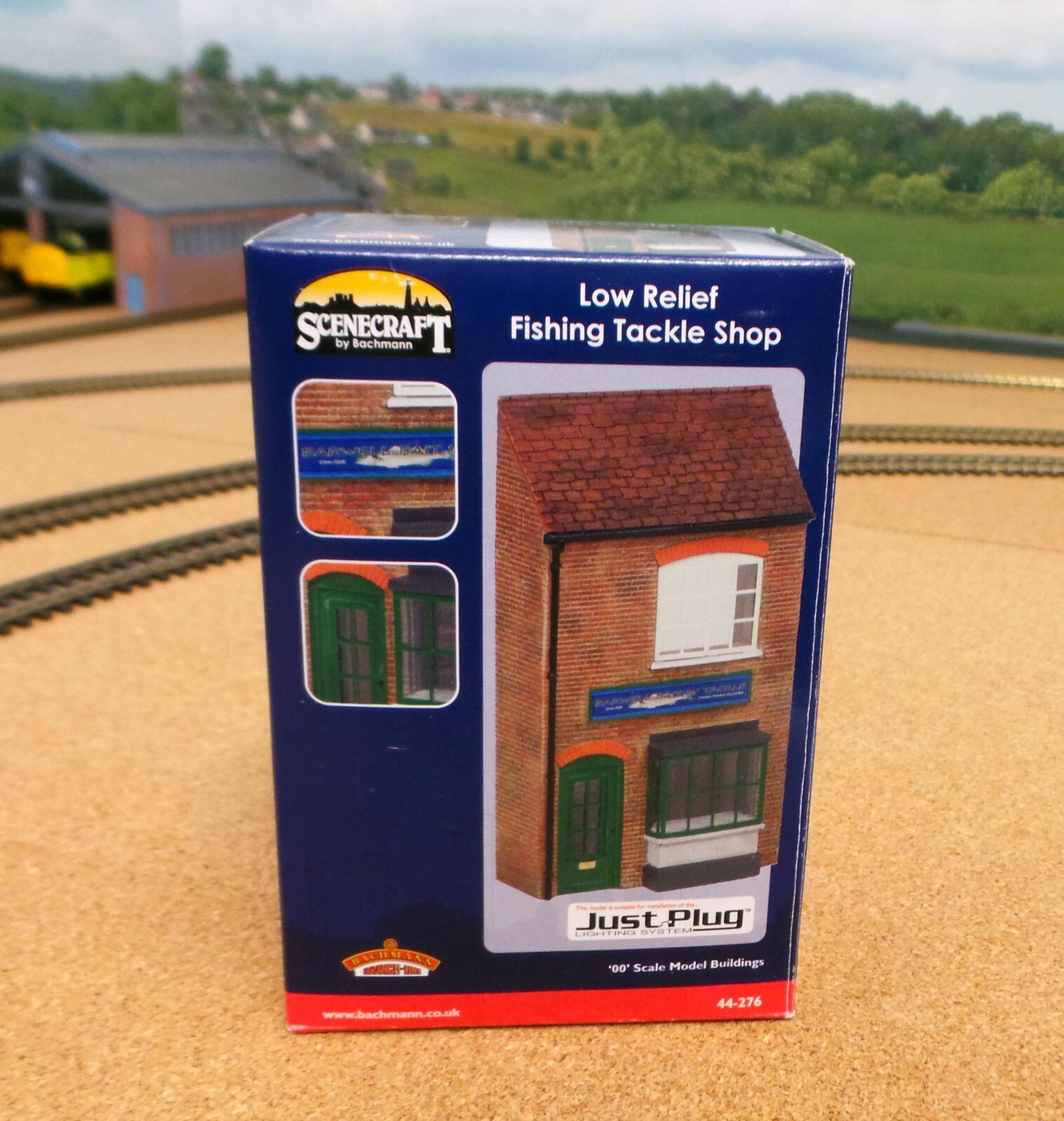 Very Rare Bachmann Scenecraft OO Gauge 44-276 Low Relief Fishing Tackle ...