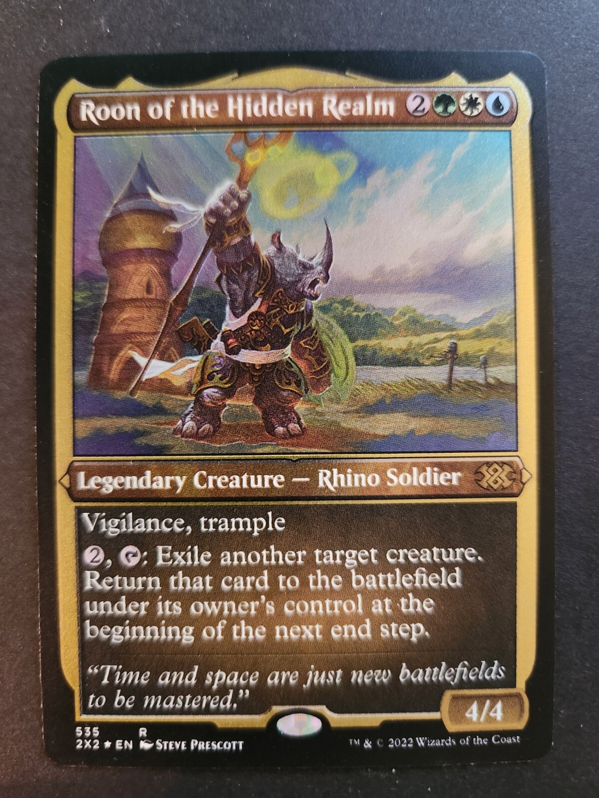 Roon of the Hidden Realm NM ETCHED FOIL Double Masters 2022 MTG FREE ...