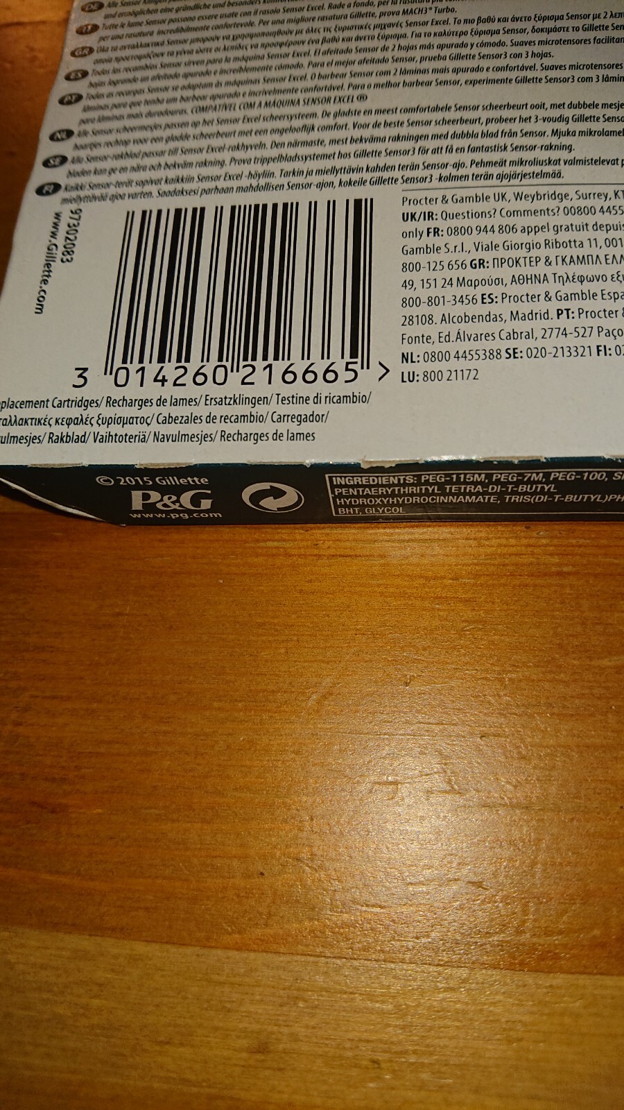 Gillette Sensor Excel Razor Blades - 10 Pack for sale online | eBay