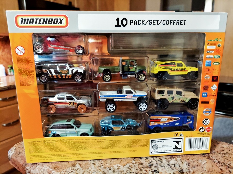 MATCHBOX 10 PACK/SET/COFFRET 2007 A "GREY # 71" HONDA RIDGE LINE ...