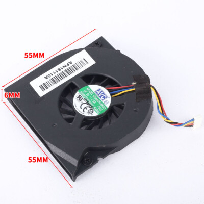 AVC 5V DC 55mm 55*55*8mm Laptop Blower Fan - BAAA0508R5H 4 Pin | eBay