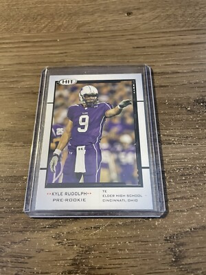 2011 Sage Hit Pre-Rookie #PR3 Kyle Rudolph Vikings Football Card | eBay
