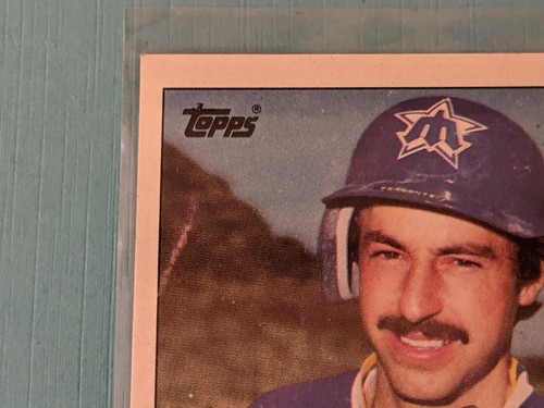 1985 Topps #172 Jack Perconte Signed AUTOGRAPHED SIGNED Auto Card ...