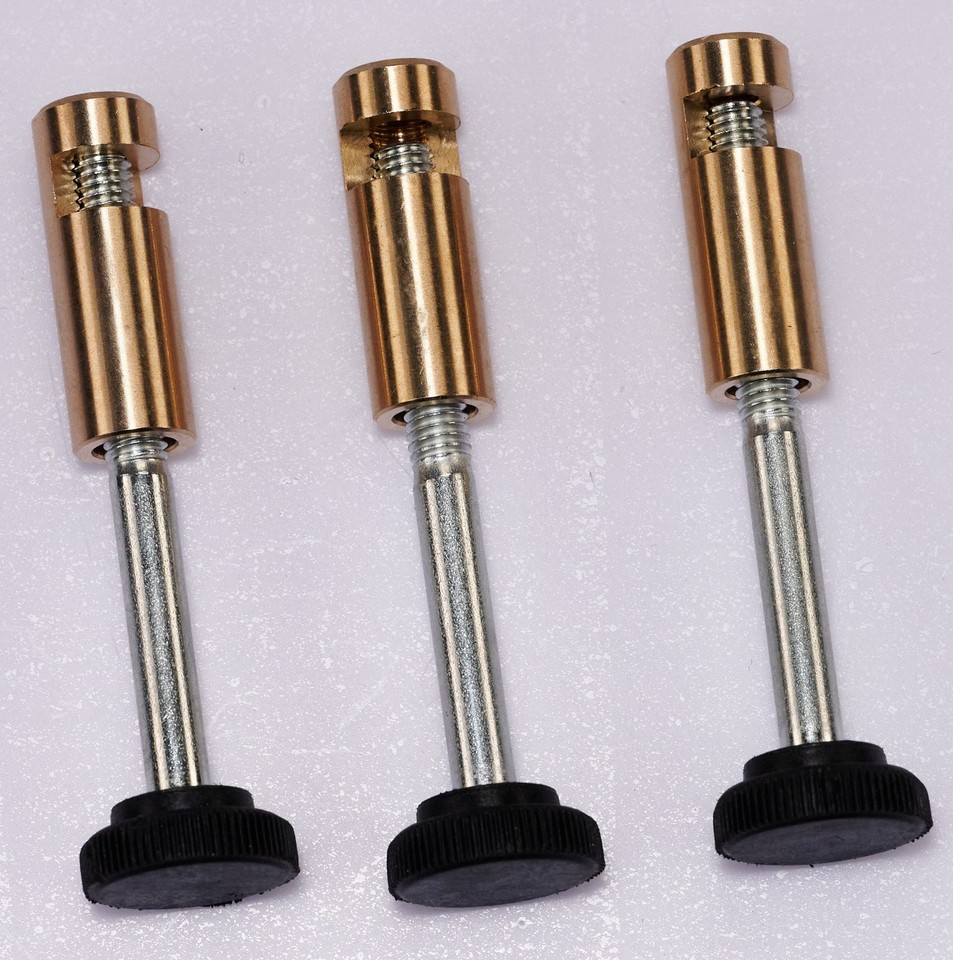 3x Clock Movement Clamp Legs Support Stands Holder Clockmakers Repair ...