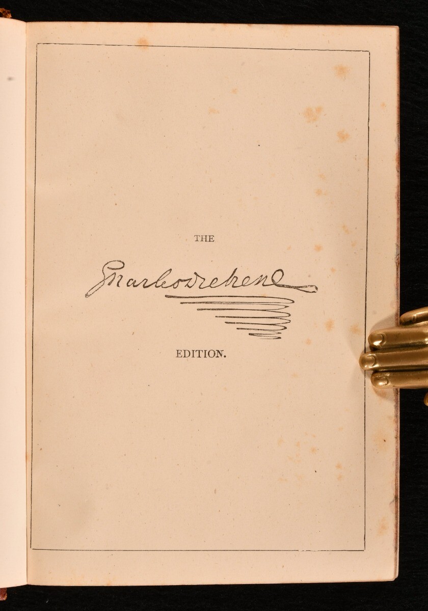 c1890 15vol The Works Of Charles Dickens Charles Dickens Signature ...
