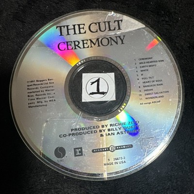The Cult Ceremony Music CD 1991 | eBay