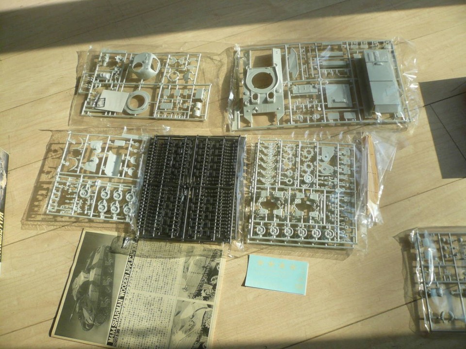 With R Dragon Tamiya 1/35 3 Boxes Wwii Us Army M4A3E2 Medium Tank Jumbo ...