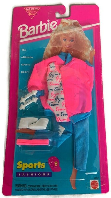 Vtg Barbie Sports Fashions Baseball Gatorade Doll Outfit Clothing ...