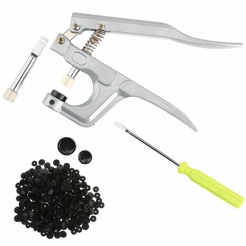 Kam Snap Fastener Genuine Plastic Snaps T3/T5/T8 Install Plier Tool Kit ...