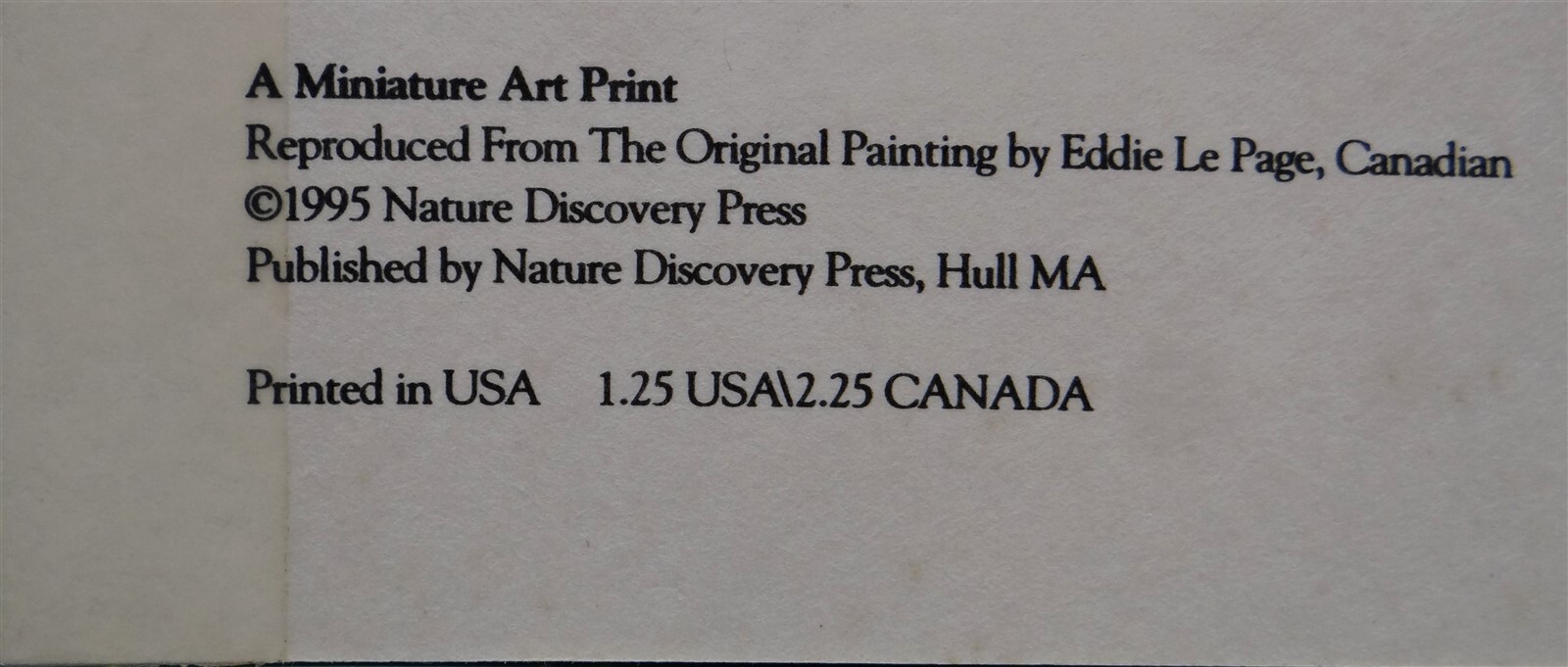 North American Endangered Wildlife Art Print Eddie Le Page Reproduction ...