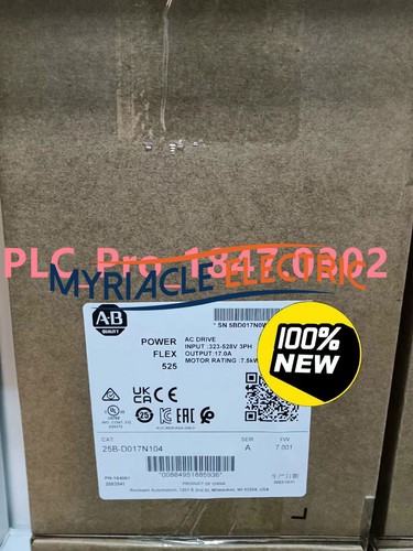 1PCS New Allen Bradley 25B-D017N104 525 AC Drive 7.5kw/10HP Fast ...