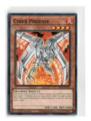 3x Cyber Phoenix - SDCS-EN012 1st Edition - YuGiOh-LP | eBay
