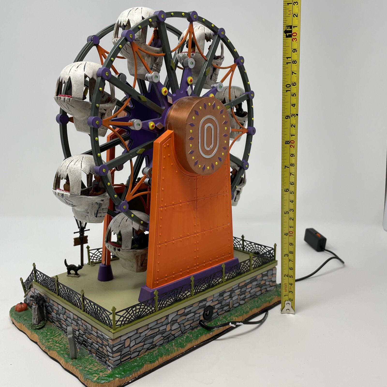 Lemax Spooky Town 2010 The Wheel Of Horror Working No Sound | eBay