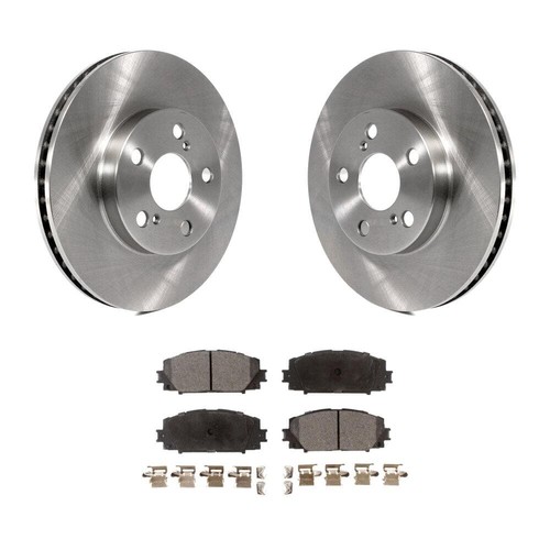 Front Brake Rotors & Semi-Metallic Pad Kit For Toyota Prius Lexus ...