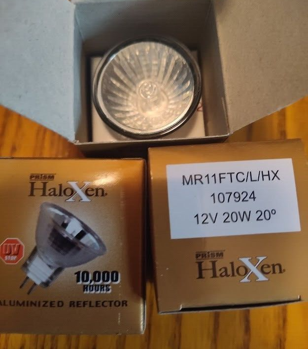 HALCO HaloXen Bulb #FTC 20 Watt 12Volt MR11 with GU4 Base | eBay