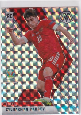 Panini Mosaico 2020 Euro UEFA Em Nr. 71 Zelimkhan Bakaev Rookie Card RC ...