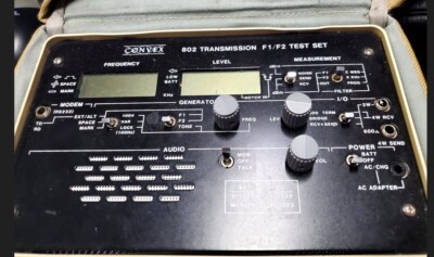 Convex 802 f1/f2 transmission test set turn on | eBay
