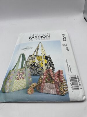 McCall's M5822 Handbag Purse Tote Zipper Bags Kay Whitt Pattern | eBay