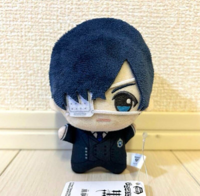 Black Butler Chibigurumi Plush Doll Mascot Chain Ciel Phantomhive ...
