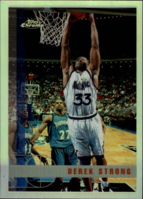 1997-98 Topps Chrome Refractors #139 Derek Strong | eBay