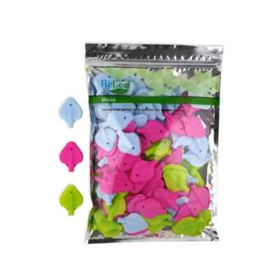 Releaf RLF10096 Ivory ReLeaf HVE Saliva Ejector Mini Leaves 100/Pk ...