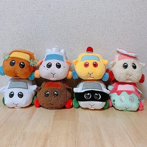 Pui Pui Molcar Plush Doll Set Of 8 Sushi Police Wedding Choco Teddy 6.2 ...
