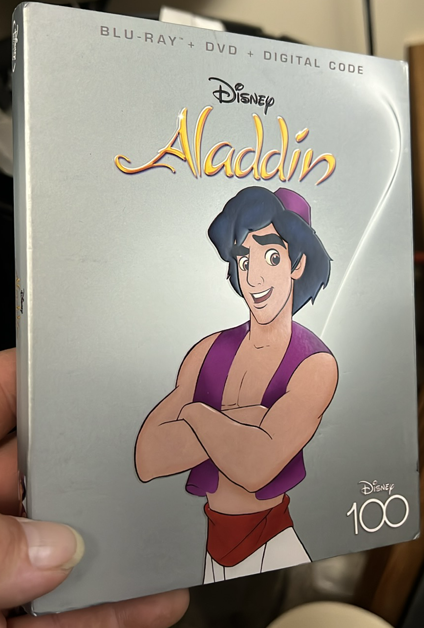 Aladdin Walt Disney Signature Collection DVD, Blu-ray, New Sealed Slip ...