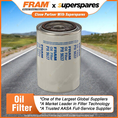 1 x Fram Oil Filter - PH9637 Refer Z141 Height 145mm Outer/Can Diameter ...