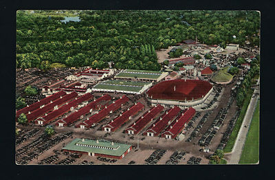 Waterloo Iowa IA c1940s AERIAL VIEW, Dairy Cattle Congress Grounds ...