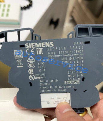 1pcs New SIEMENS Coupled Relay 3RQ3118-1AB00 3RQ31181AB00 Via FEDEX or ...