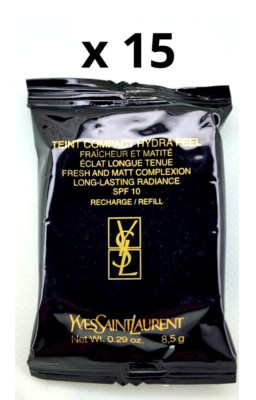 15 YSL Yves Saint Laurent FRESH AND MATT COMPLEXION LONG LASTING SPF 10 ...