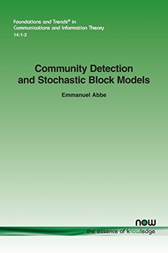 Community Detection and Stochastic Block Models 9781680834765| eBay
