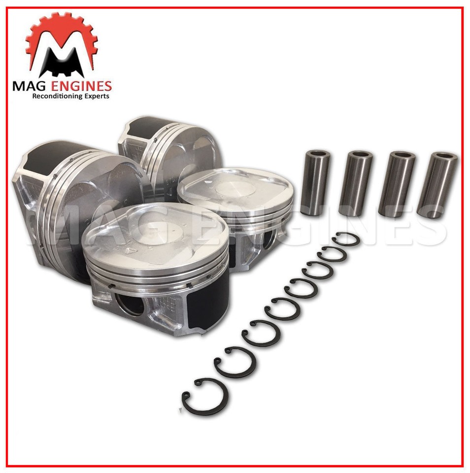 PISTON & RING SET SUBARU EJ20 EJ20E FOR IMPREZA LEGACY FORESTER 2.0L 93 ...