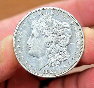 1921-D Morgan Dollar Very Fine Coin XF | eBay