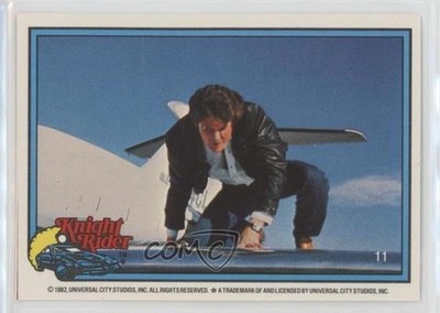 1983 Donruss Knight Rider Michael Knight David Hasselhoff #11 0b3 | eBay